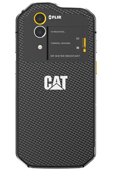 Cat S60 is a modern smartphone, built into a rugged shell that can survive